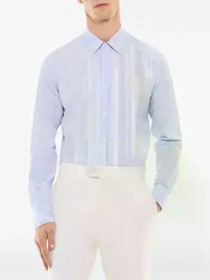 FURSAC Striped Straight-collar Shirt