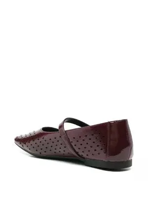 LINDA BAUMANN Perforated Ballet Flats