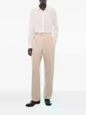 FURSAC Belt-loops Pleated Trousers