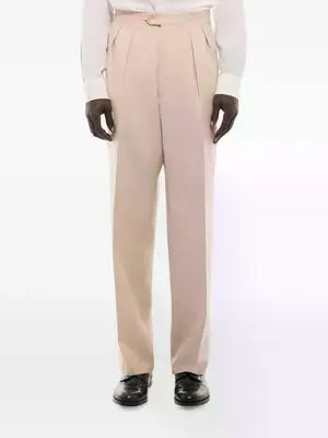 FURSAC Belt-loops Pleated Trousers