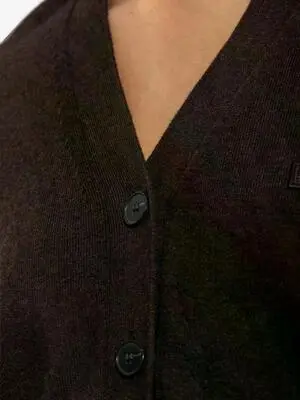 MARANT ETOILE Karina Logo-patch V-neck Cardigan
