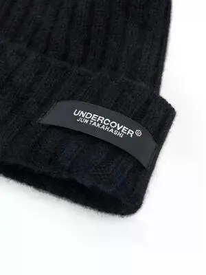 Undercover Ribbed-knit Cashmere Beanie Hat