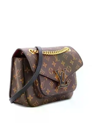 LOUIS VUITTON Passy Monogram Canvas Crossbody Bag - Brown