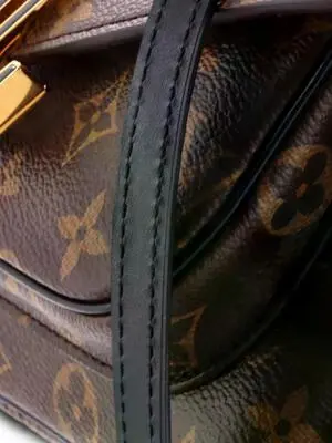 LOUIS VUITTON Passy Monogram Canvas Crossbody Bag - Brown