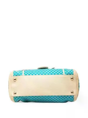 Celine 2000-2026 Macadam Canvas Dome Handbag