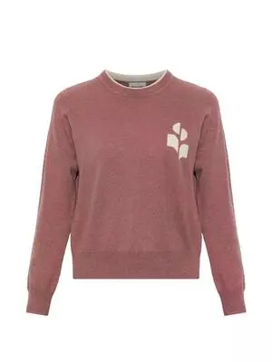 MARANT ETOILE Lanta Logo-intarsia Sweater