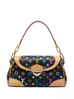 LOUIS VUITTON 2008 Monogram Multicolore Beverly Mm Handbag - Black