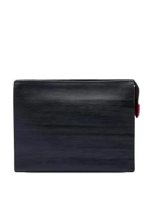 LOUIS VUITTON 2017 Epi Toiletry Pouch 26 Clutch Bag - Black