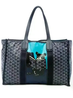 Goyard 2020 "2020" Villette Mm Tote Bag - Blue