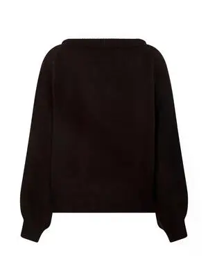 LISA YANG Fine-knit Drop-shoulder Sweater