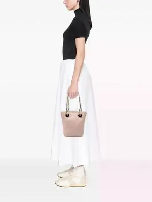 Gucci Gg Canvas Eclipse Tote Bag - Pink