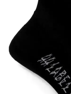 44 LABEL GROUP Logo-intarsia Ribbed-knit Socks