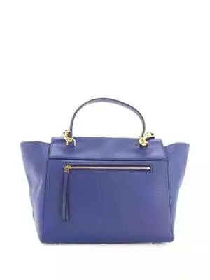 Celine Belt Bag Textured Leather Mini Shoulder Bag - Blue