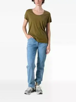 American Vintage Jacksonville U-neck T-shirt - Green