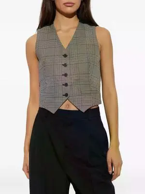 IRO PARIS Checked Waistcoat