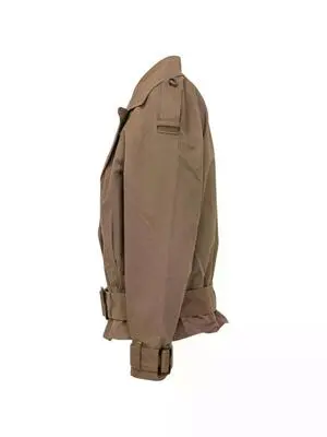 Ba&sh Double-breasted Belted Jacket