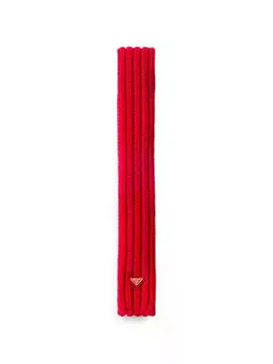 Prada Wool Scarf - Red