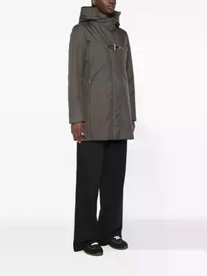 FAY Lobster-clasp Hooded Coat