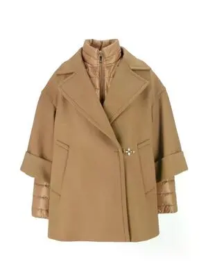 FAY Lobster-claw-fastening Layered-sleeve Jacket