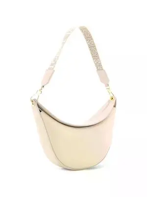 Loewe Luna Leather Hobo Bag - Neutrals