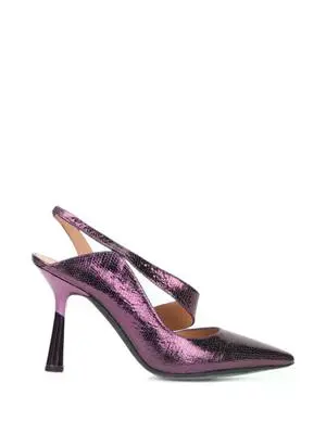 Alberta Ferretti Pointed-toe Slingback Pumps