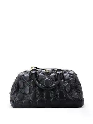 Gucci Ophidia Convertible Boston Bag - Black