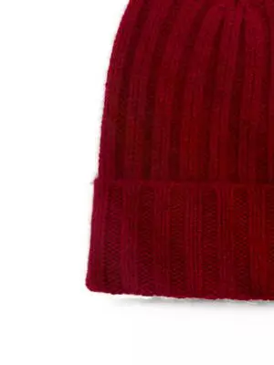BEYOU Ribbed-knit Beanie Hat