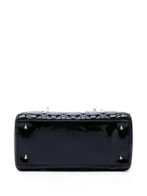 Dior 2015 Medium Patent Cannage Lady Satchel