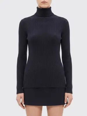 Fabiana Filippi Slim Fit Turtleneck Sweater - Blue