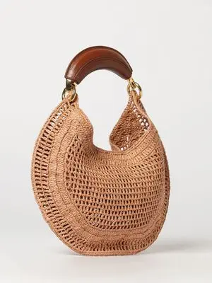 Chloé Woven Shoulder Bag - Beige
