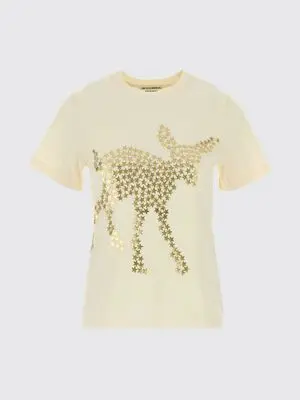 JW Anderson All-over Star Graphic Print Cotton T-shirt - Ecru