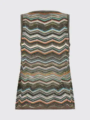 Missoni Sleeveless Zigzag Knit Top