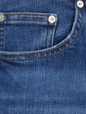 FRAME Modern Straight Five-pocket Straight-cut Cotton Denim Jeans