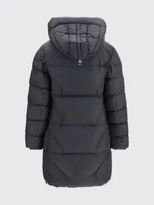 PARAJUMPERS Janet Long Quilted Nylon Down Jacket With Hood - Black