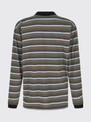 Marni Striped Long-sleeved Cotton T-shirt