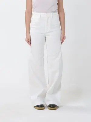 Polo Ralph Lauren High-waisted Flared Pants In Stretch Cotton