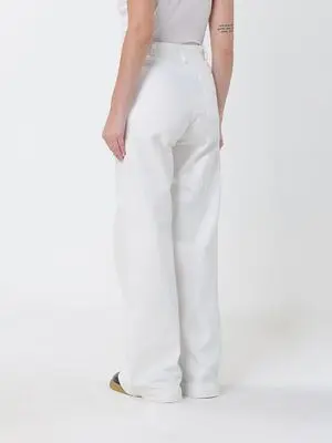 Polo Ralph Lauren High-waisted Flared Pants In Stretch Cotton