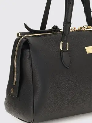 Dolce & Gabbana Grainy Leather Top Handle Bag - Black