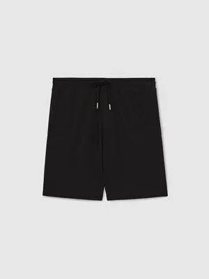 REISS Textured Drawstring Shorts