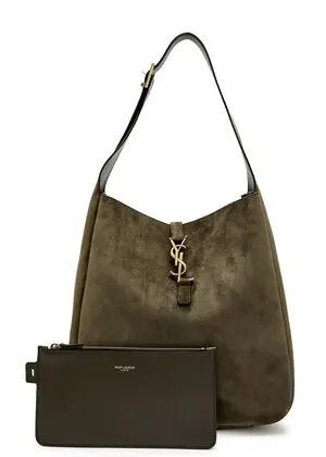 Saint Laurent Le 5 À 7 Large Suede Shoulder Bag