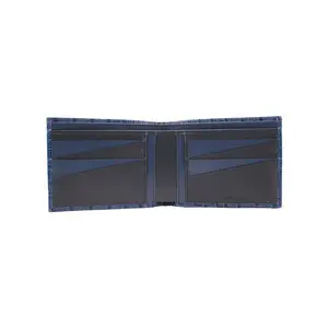 HESTER VAN EEGHEN Black / Blue Double Credit Croco Blue - Black/blue
