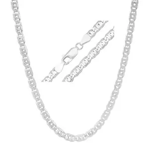 KYLIE HARPER Sterling Tiger Eye Link Chain Necklace