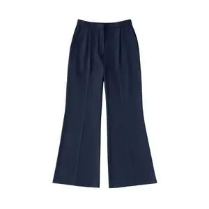 YORSTRULY Cashmere And Cotton Blend Wide Leg Trousers