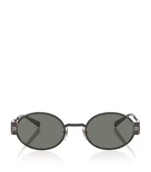 Gucci Metal Gg1854s Sunglasses - Silver