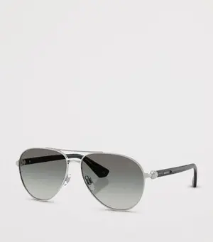 Burberry Metal Be3167 Pilot Sunglasses