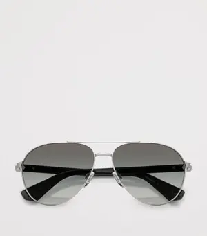 Burberry Metal Be3167 Pilot Sunglasses