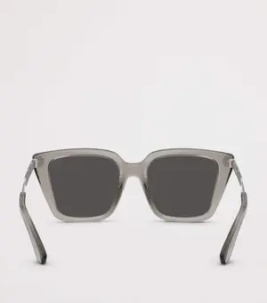 Burberry Injected Be4473u Square Sunglasses - Grey