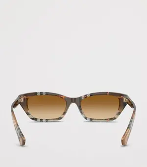 Burberry Acetate Rectangle Sunglasses