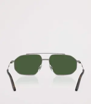 Dolce & Gabbana Metal Pilot Sunglasses