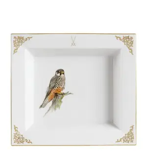 MEISSEN Porcelain Falcon Vide-poche
